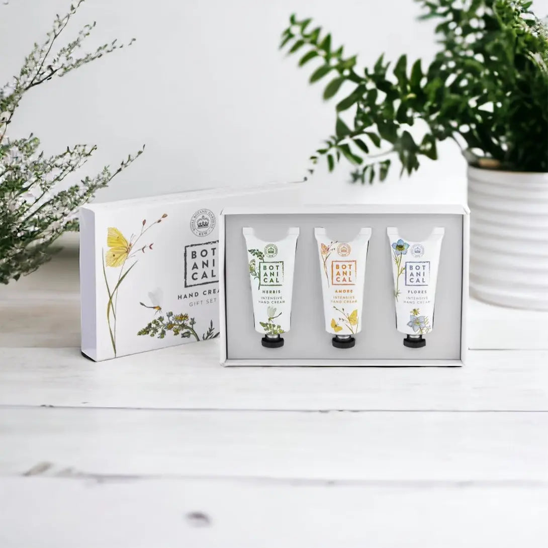 Royal Botanical Gardens Kew Hand Cream Trio 40ml Each - Plants By Post