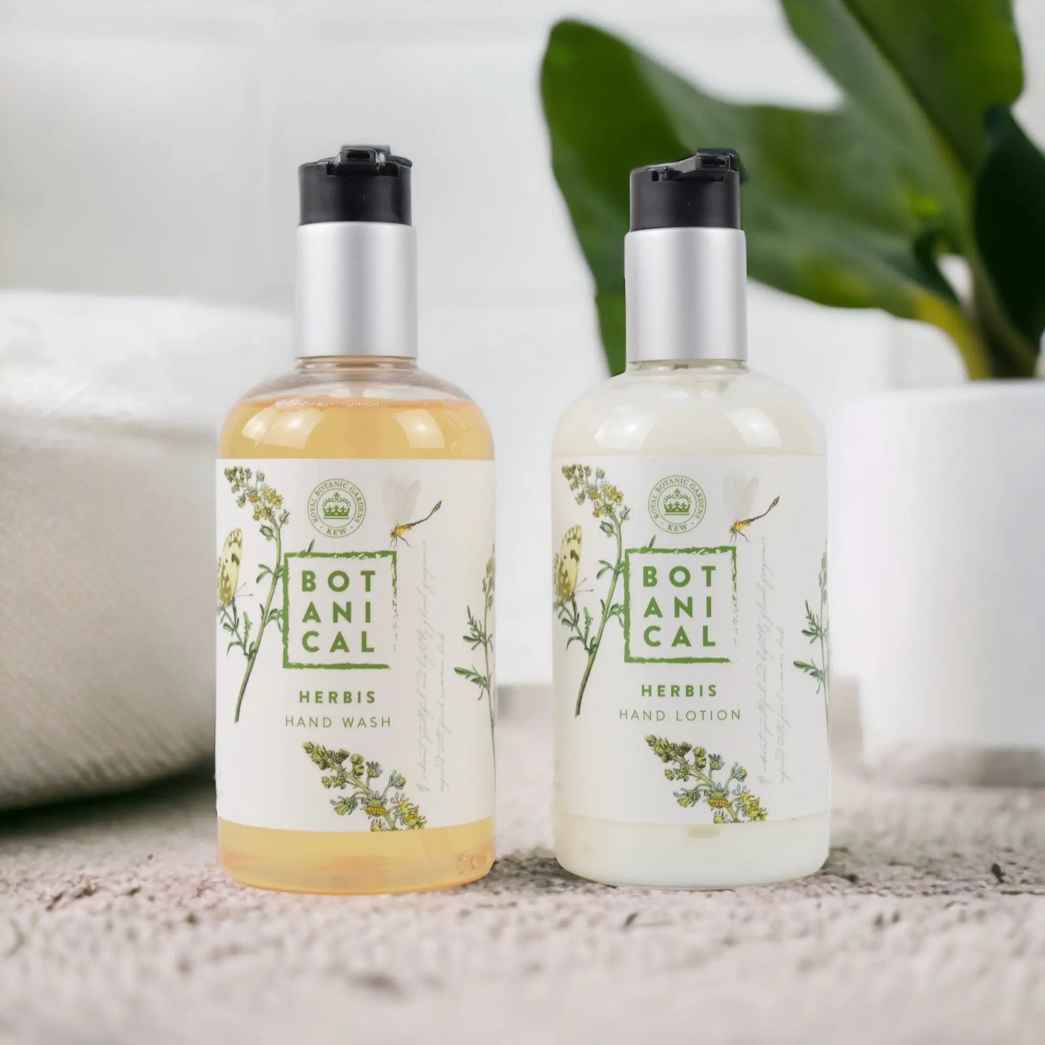 Kew Gardens Herbis Hand Wash & Lotion – 2 x 300ml – Botanical Skincare ...